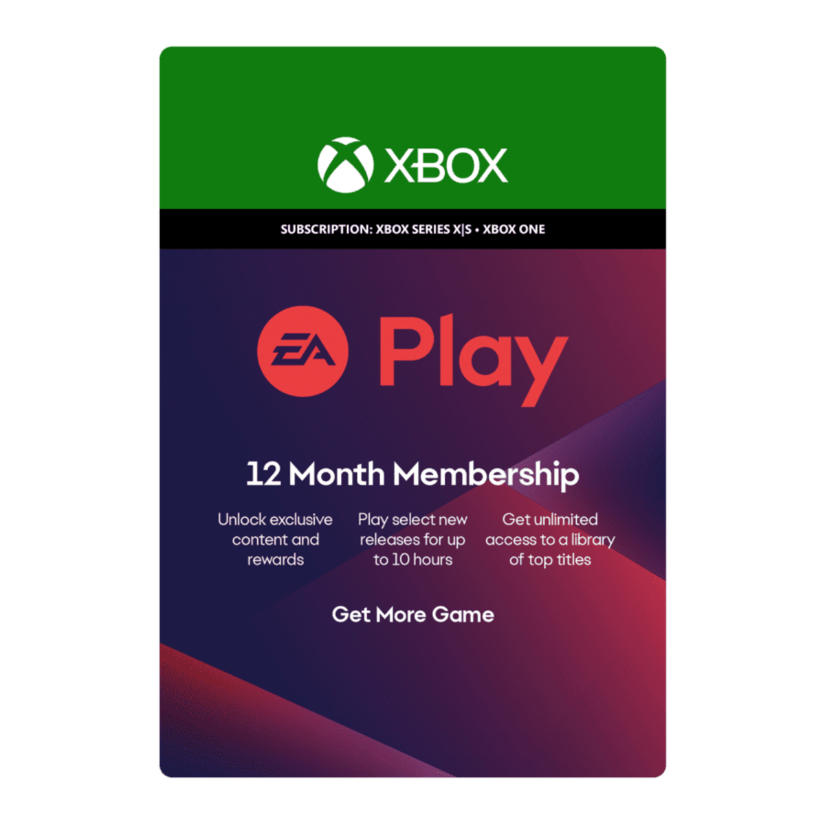 EA Play 12 Month Membership (EA Access) - Microsoft Digital | EuroGames.com