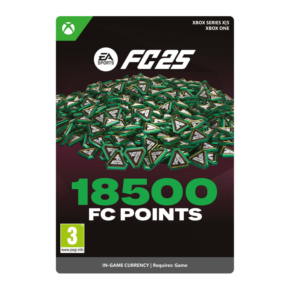 EA Sports FC 25 18500 FC Points - Microsoft Digital | EuroGames.com