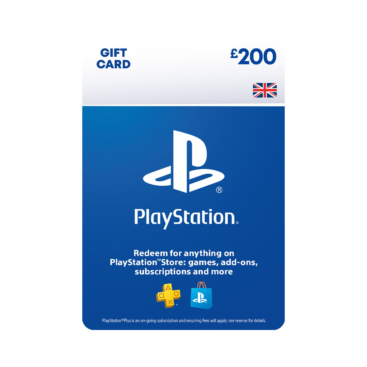 PlayStation Store Gift Card £200 PS5 / PS4 | PSN UK Account ...